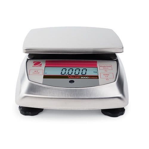 Ohaus Valor 3000 Stainless Steel Bench Scale– Quality Scales